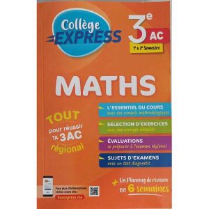 Collège Express 3AC maths - SbitiShop